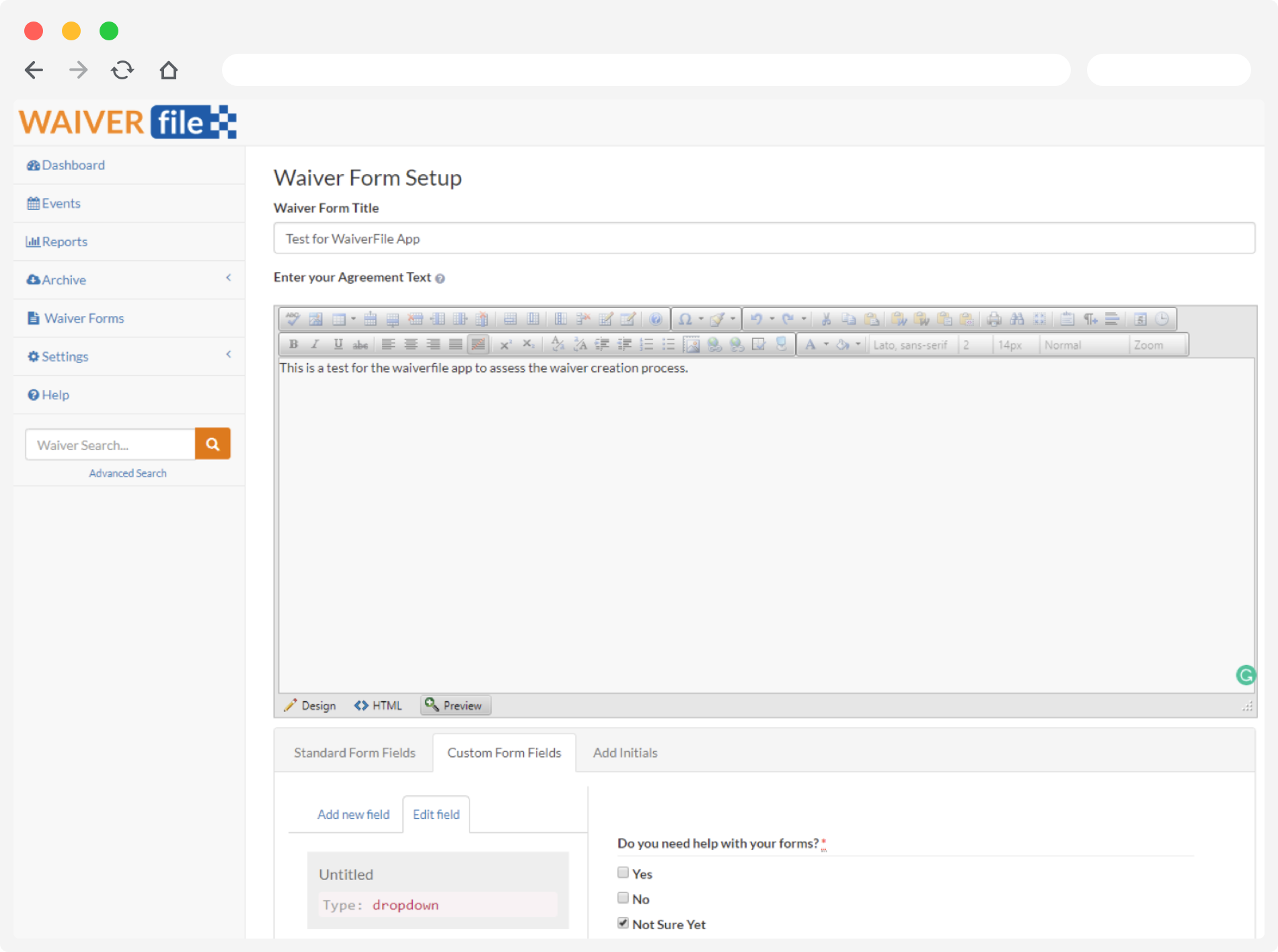 2019 Online Waiver Service Comparison - WaiverForever